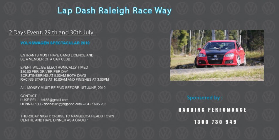 Lap dash – Volkswagen Spectacular